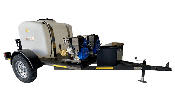 BossJet Mini-Max Trailer Mounted Sewer Jetter | Trailer with Sewer ...