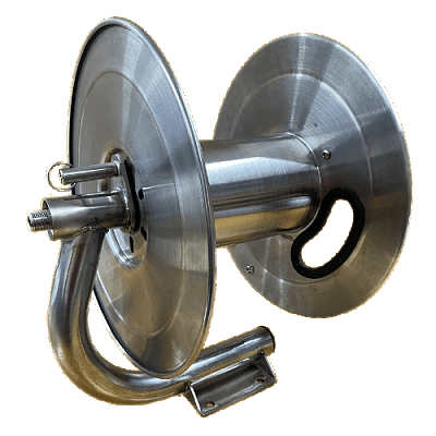 Stainless Steel Hose Reel | Stainless Steel Reel, Stand & Handle