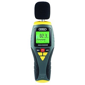 Digital Noise Level Meter - 9V Battery Powered Sound Measurement